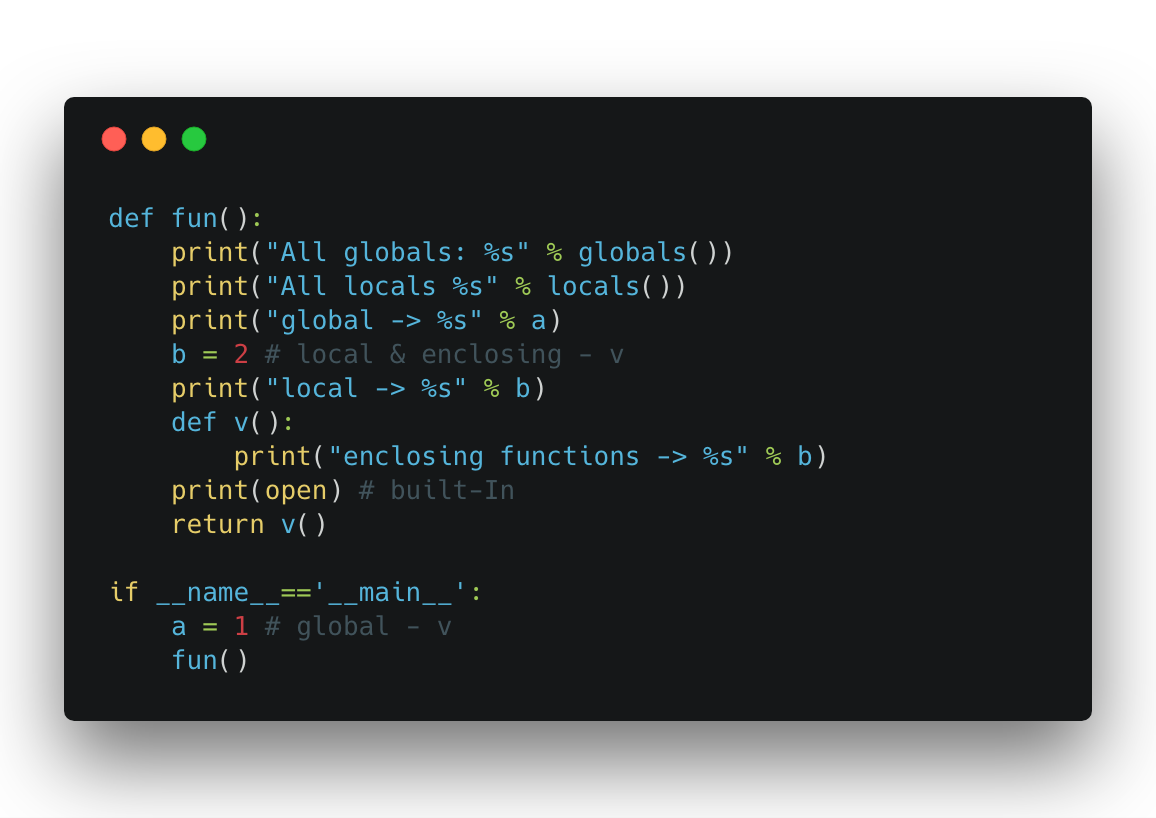 Scope In Python — Coding The World